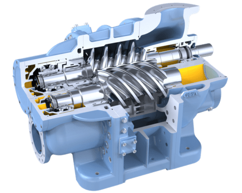 Oil Flooded Screw Compressor | Gas Compressors