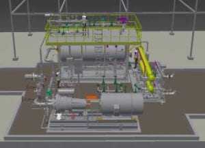Mobile Compressor for Degassing Natural Gas Pipelines in Europe | Gas ...